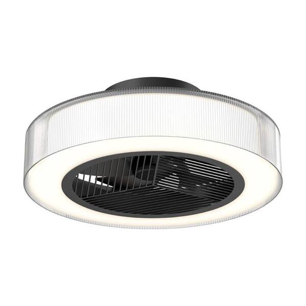 Artika Groove 20 in. Indoor Black 8 Steps CCT 11.42 in. Integrated LED ...