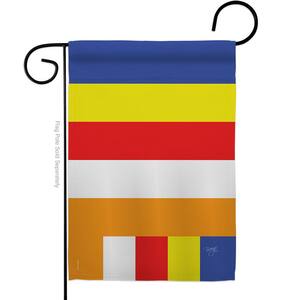 Breeze Decor 13 in. x 18.5 in. Colorful Hummingbird Birds Garden Flag 2 ...