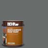 BEHR 1 gal. #PPU25-03 Shadows Flat Multi-Surface Exterior Roof Paint ...