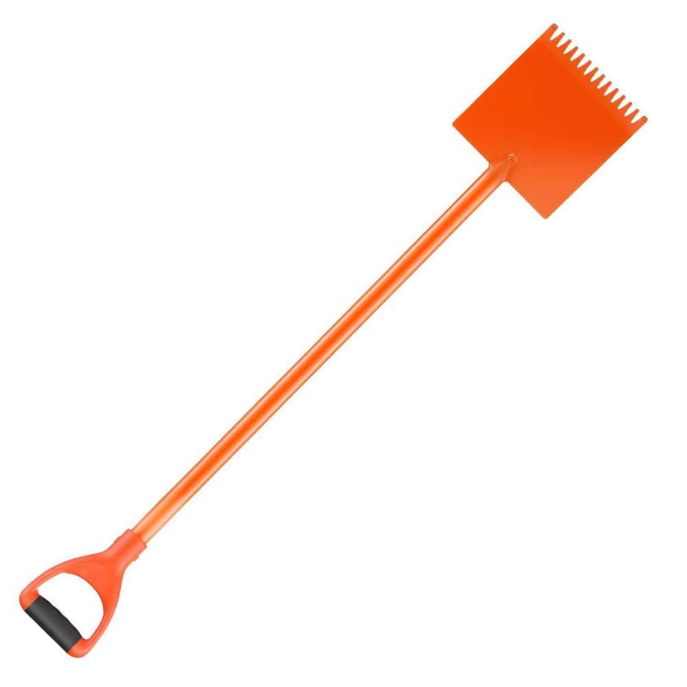 xinyoec Orange Shingle Roof Ripper with D-Grip Handle, Steel Shingle ...