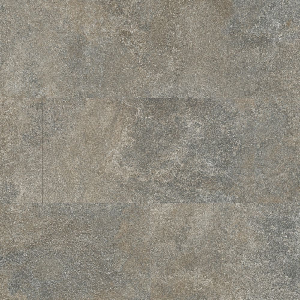 DuraDecor Take Home Sample-Stone Studio Piazza Stone Taupe 12 MIL x 12 ...