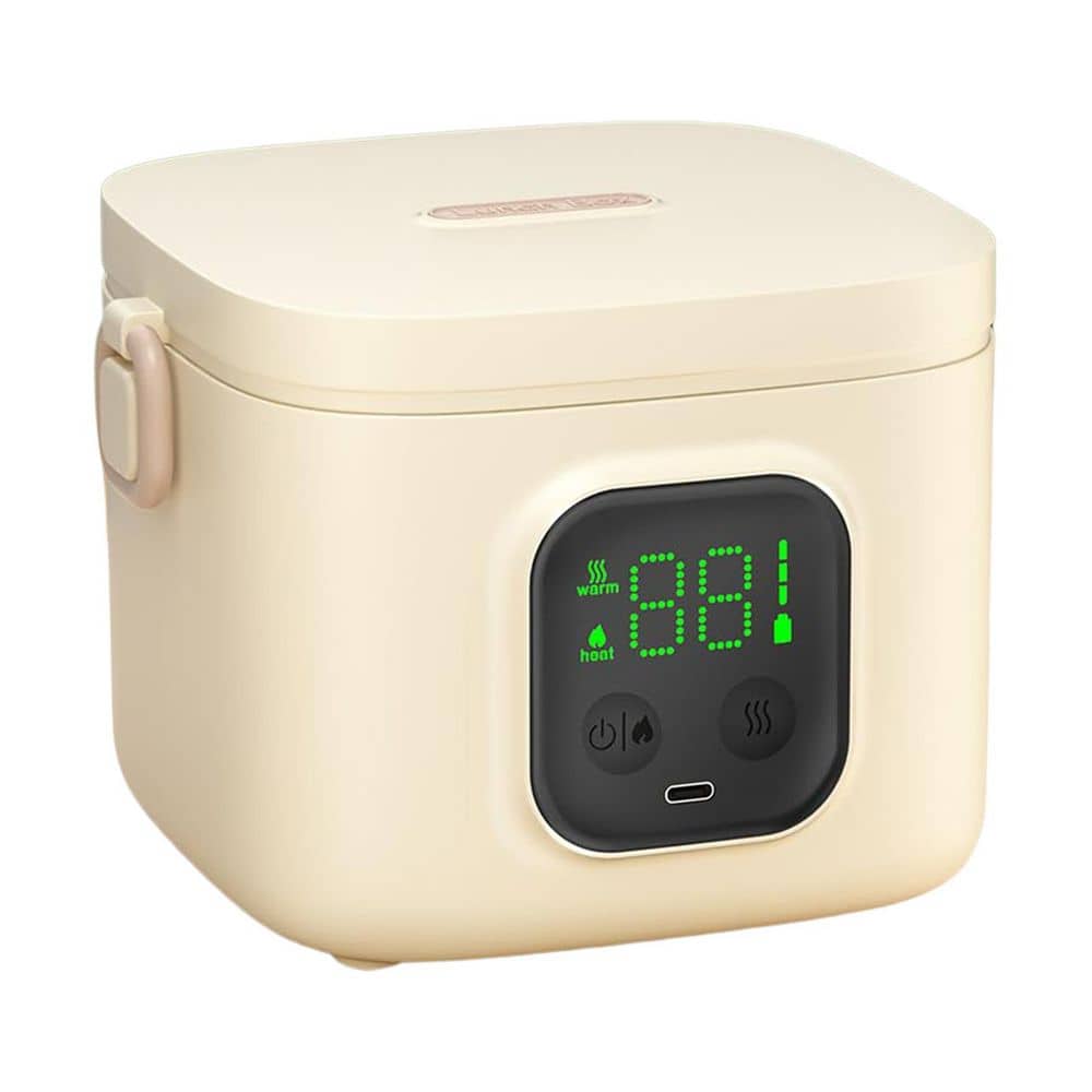 Lynzavix Cordless Electric Lunch Box - Self Heating Food Warmer with ...
