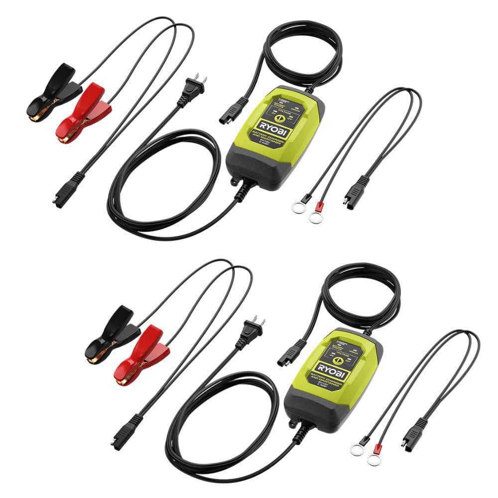 Reviews for RYOBI (2) 2 Amp Battery Chargers and Maintainers | Pg 1 ...