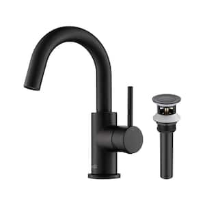 KIBI "Single Handle Lever Handle Single Hole Bathroom Sink Faucet with ...