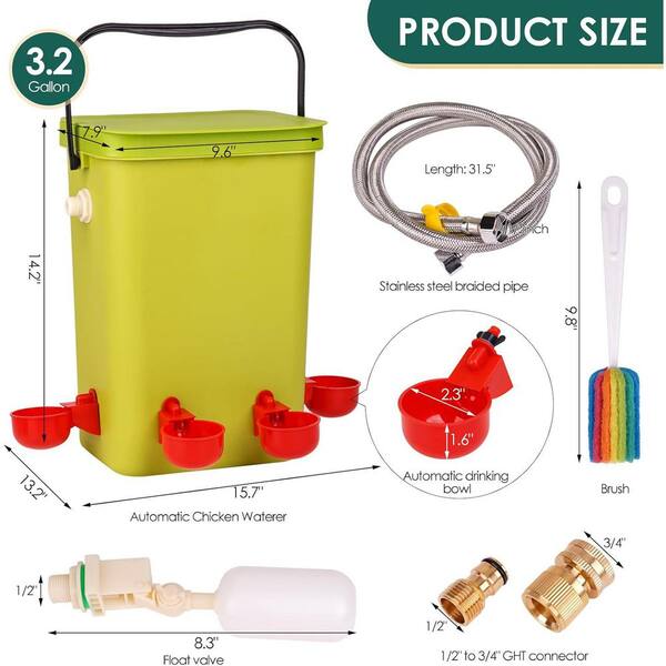 Self Watering System For Chickens