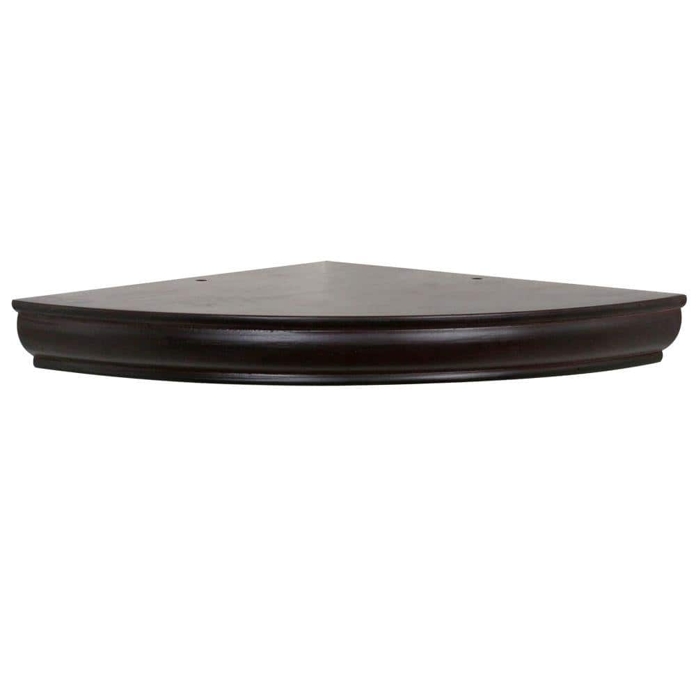 Home Decorators Collection 12 in. x 1-3/4 in. H Espresso Decorative ...