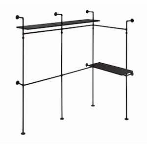 TRINITY Chrome Steel Clothes Rack TBFZ-2702 - The Home Depot