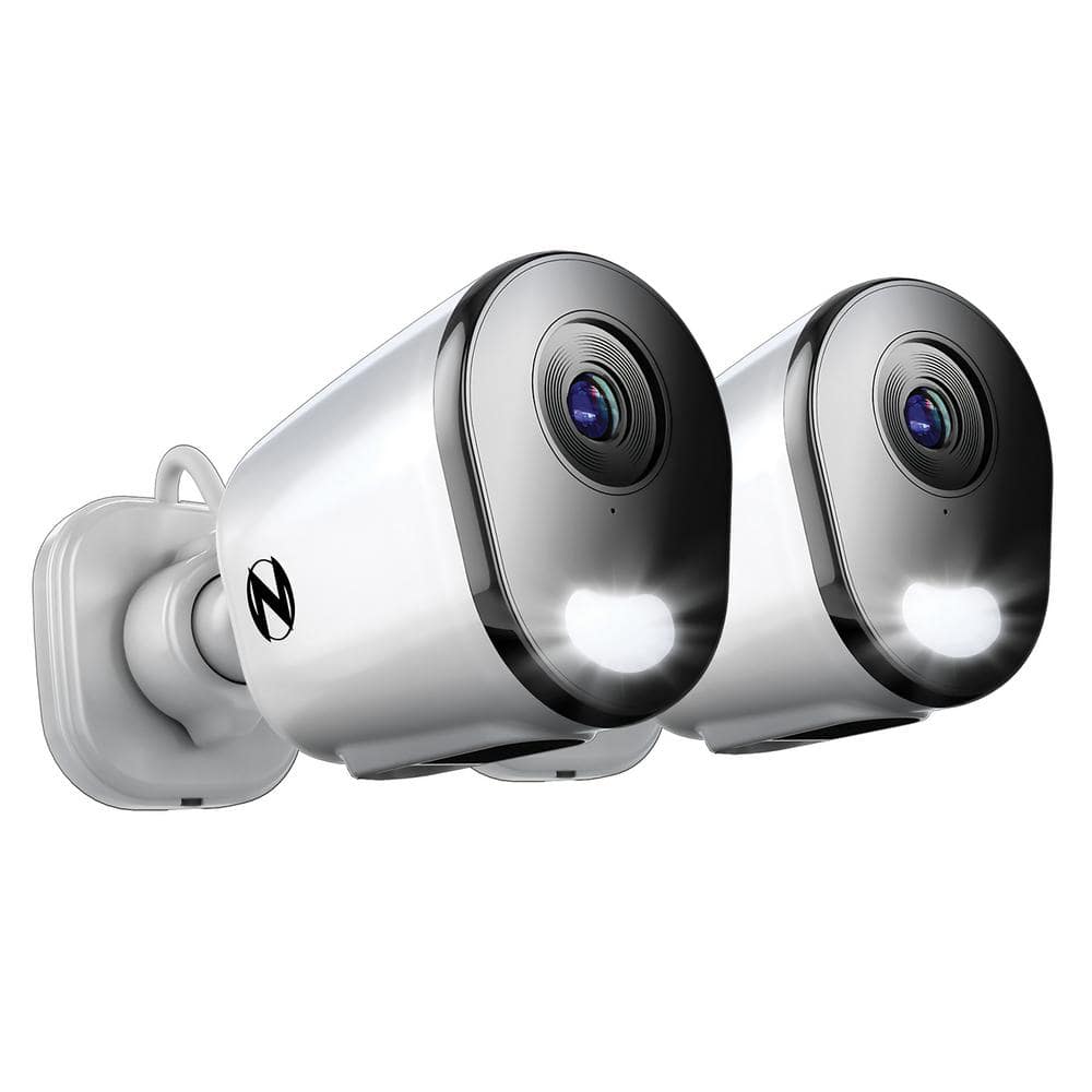 Night Owl 4K Plug-in Indoor/Outdoor Wireless Spotlight Security Cameras ...