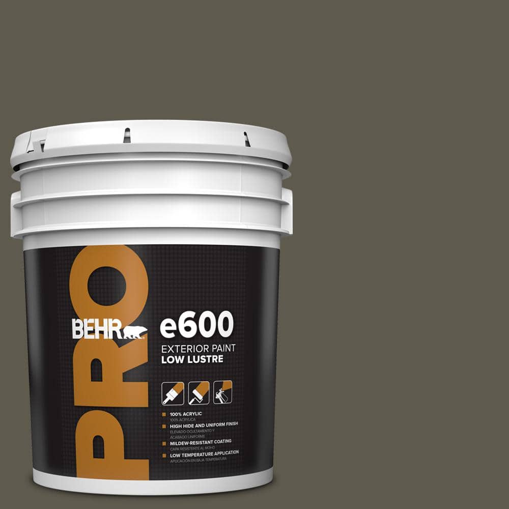 BEHR PRO 5 gal. #780D-7 Wild Rice Low Luster Exterior Paint PR62305 ...
