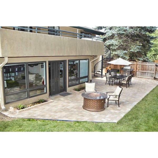 Brock 20 in. x 36 in. Black Polypropylene Paver Base Panel (20-Case ...