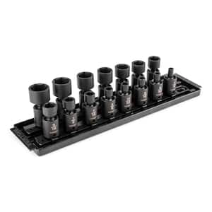 SUNEX TOOLS 3/8 in. Drive Weatherhead Socket Master Set (13-Piece) 9913 ...