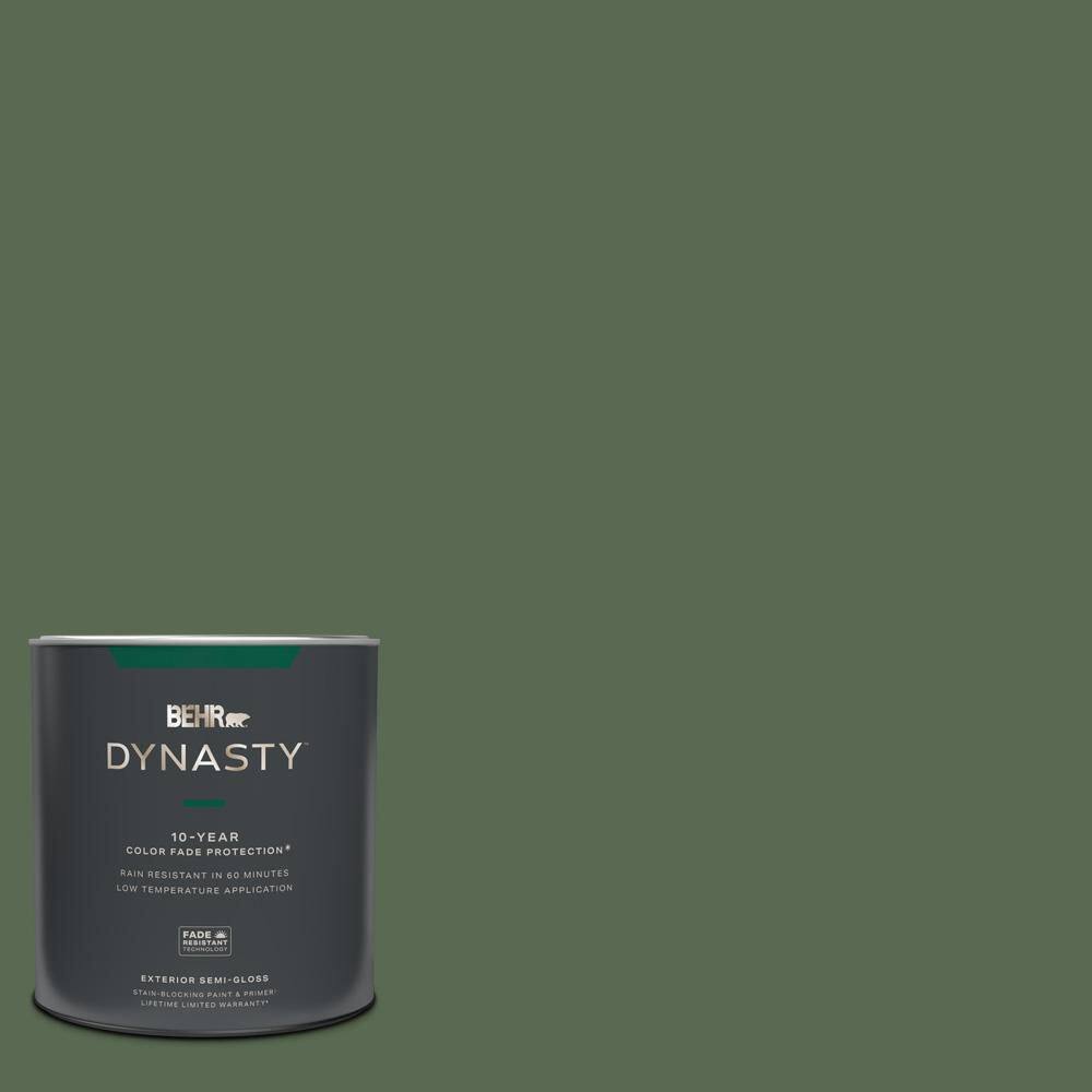 BEHR DYNASTY 1 qt. #S390-7 Trailing Vine Semi-Gloss Exterior Stain ...