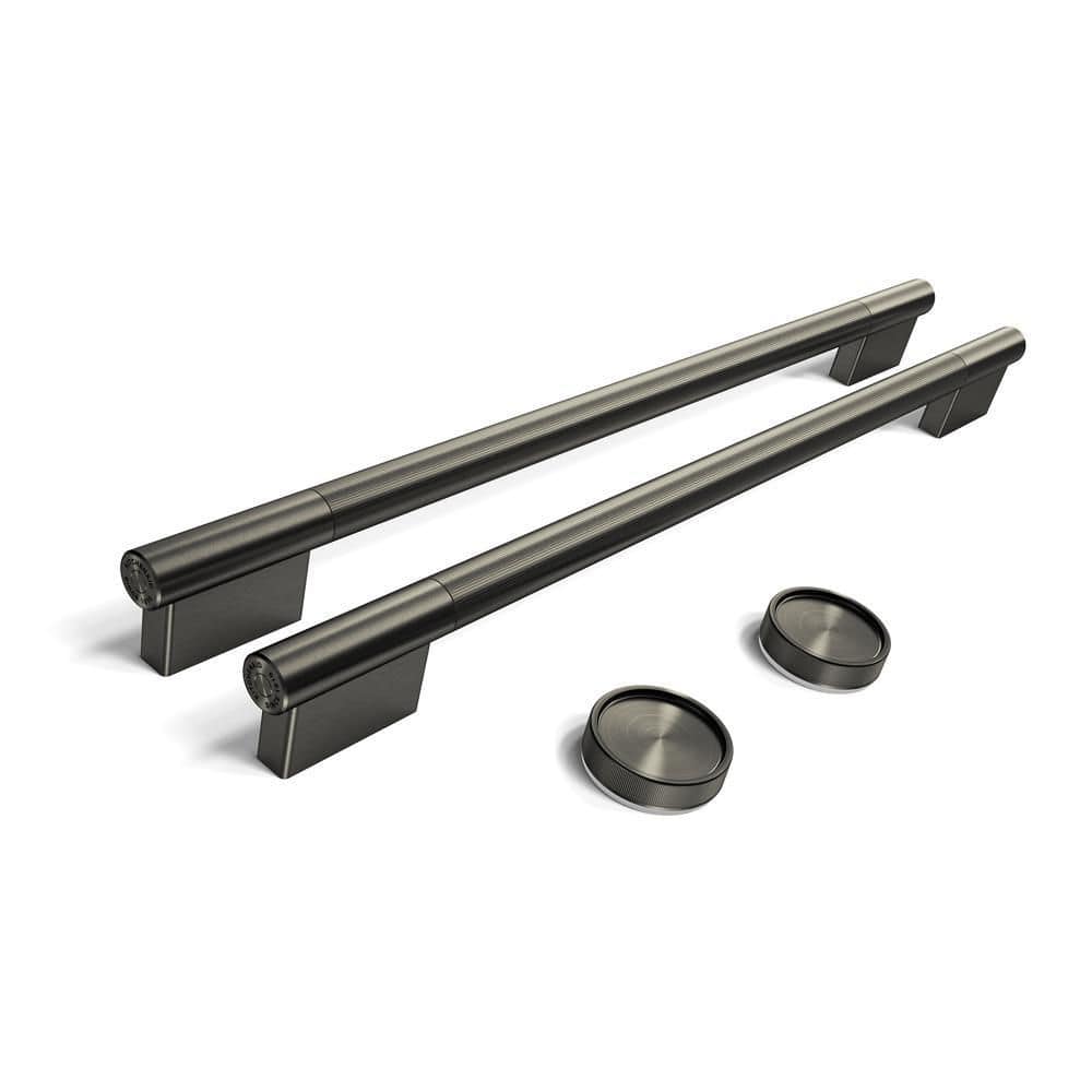 KitchenAid Black Ore Double Wall Oven & Microwave Combo Handle and Knob ...