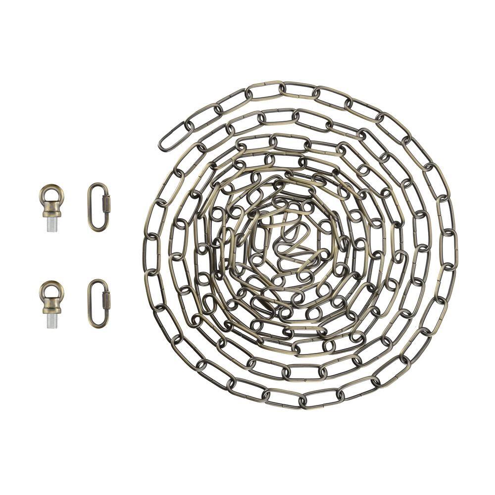 Aspen Steel 15 ft. ChainandQuick Link Connector/Hanging Maximum 50 lbs ...