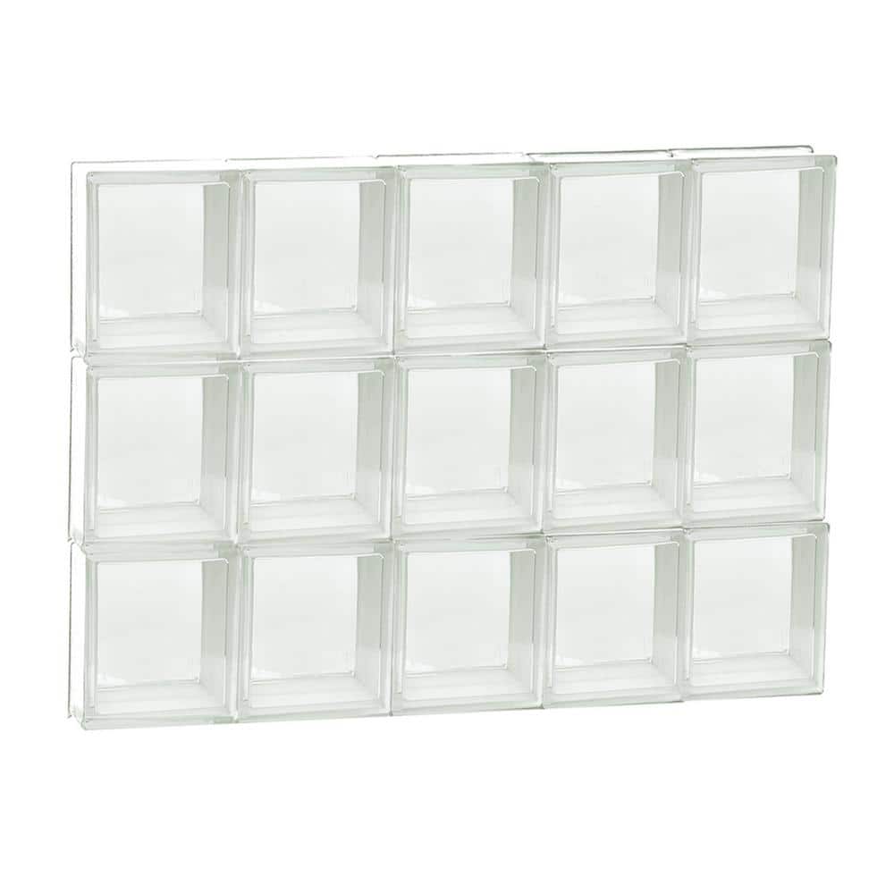 Clearly Secure 28.75 in. x 23.25 in. x 3.125 in. Frameless Non-Vented ...