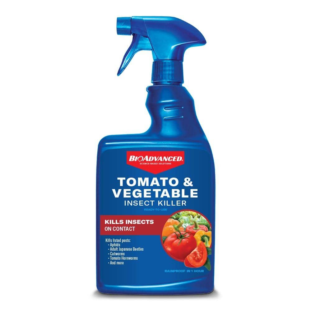 BioAdvanced 24 oz. Ready to Use Tomato and Vegetable Insect Killer 707523A