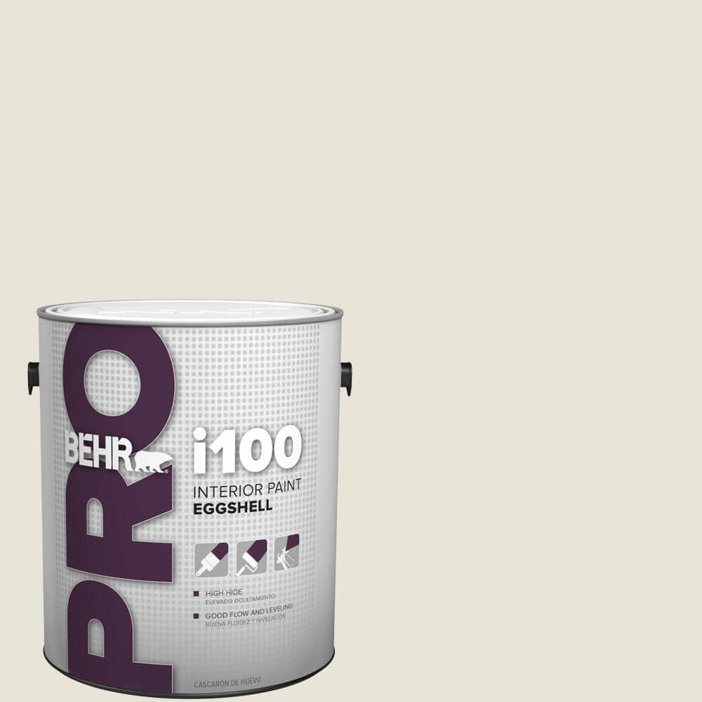 BEHR PRO 1 gal. #PWN-60 French Chateau Eggshell Interior Paint PR13001 ...