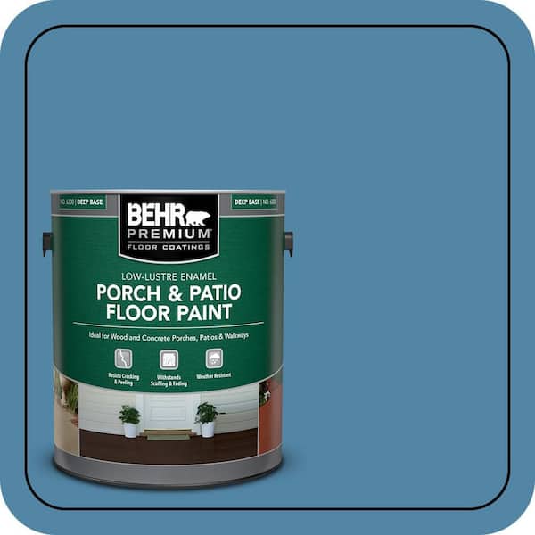 BEHR PREMIUM 1 gal. #M500-4 Hemisphere Low-Lustre Enamel Interior ...