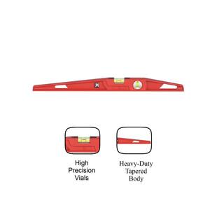 Kapro 24 in. Professional Cast Level with Optivision 930-24 - The Home ...