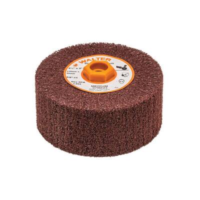 WALTER SURFACE TECHNOLOGIES Blendex 4.5 in. x 4 in. x 5/8 in.-11 in. GR ...