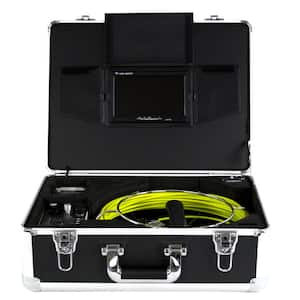 Video Snake 65 ft. Pipe and Wall Inspection System Complete Color ...