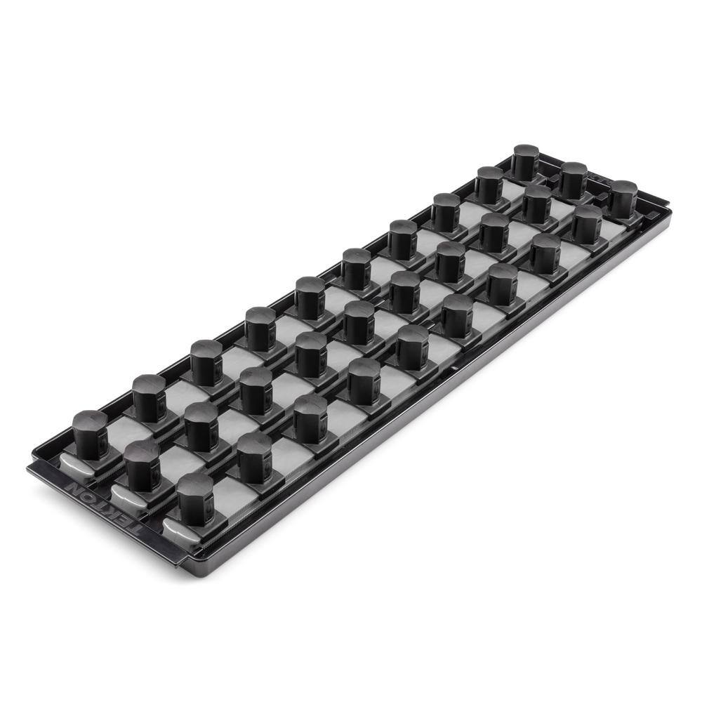 TEKTON 3/4 in. Drive 3-Rail Socket Organizer Set, Gray (30-Tool ...