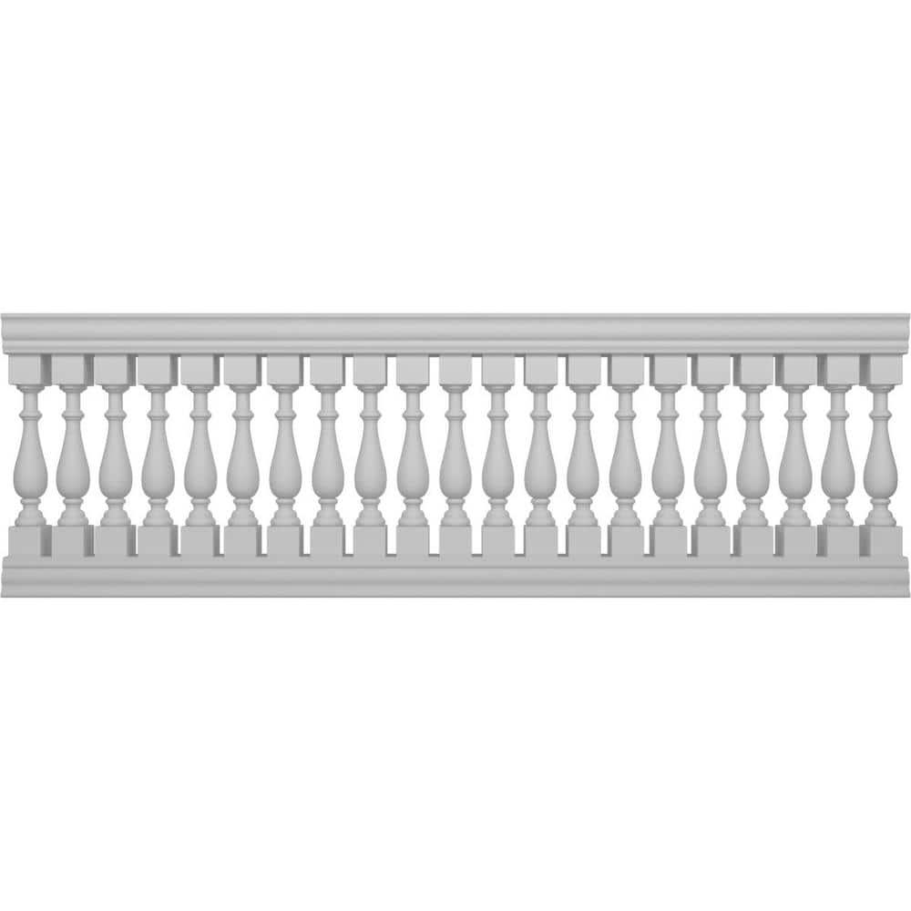Ekena Millwork Fiberthane Traditional Balustrade 120 in. L x 41 in. H ...