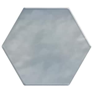 Daltile Mesmerist Spirit 4 in. x 4 in. Glossy Ceramic Hexagon Wall Tile ...