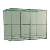 Aoodor 73 in. H Green 2-Roomed Walk-In Crop Cage Plant Protection Tent ...