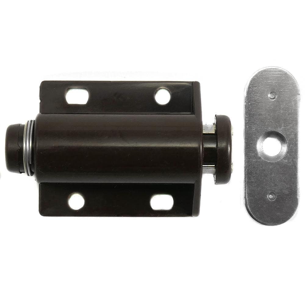 Laurey Brown Touch Latch Cabinet Latch (25-Pack) 04618-25 - The Home Depot