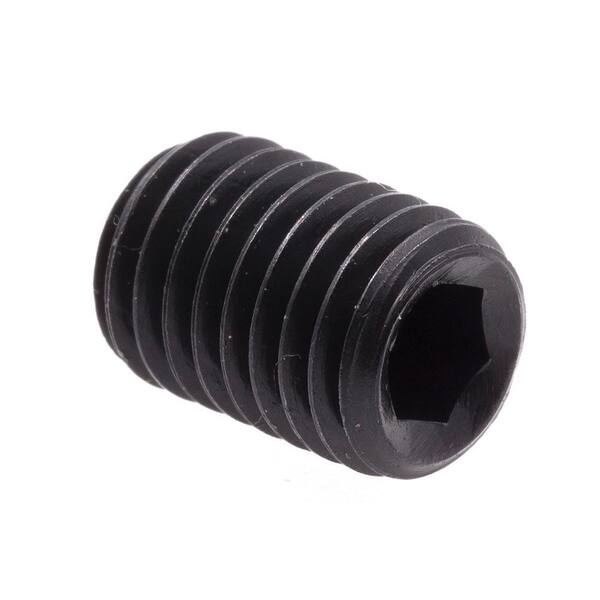 Prime-Line 1/4 in.-28 x 3/8 in. Black Oxide Coated Steel Internal Hex ...