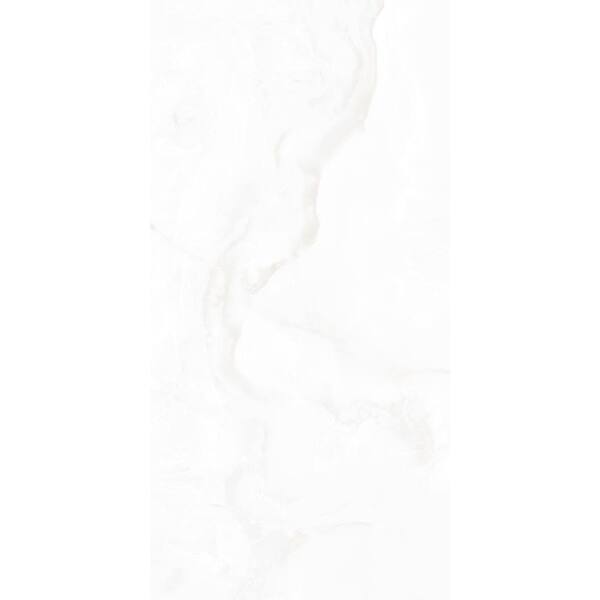 MSI Calgary Onyx 32 in. x 64 in. Polished Porcelain Marble Look Floor ...