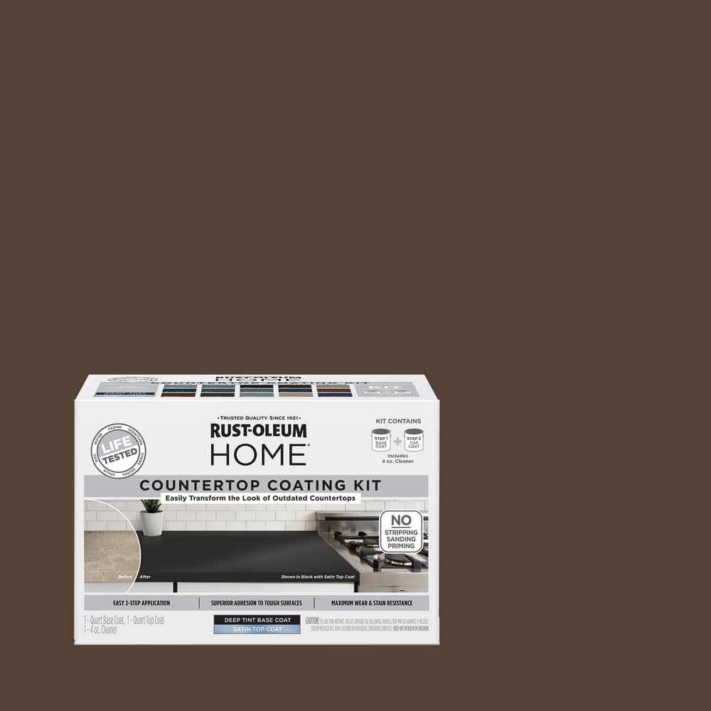 Reviews for Rust-Oleum Home 1 qt. Espresso Satin Interior Countertop ...