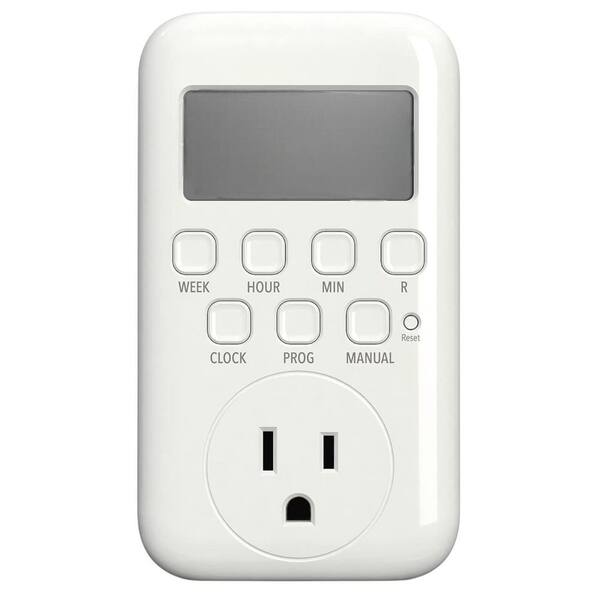 RCA Smart Adapter Outdoor Plug PLG205BK - The Home Depot