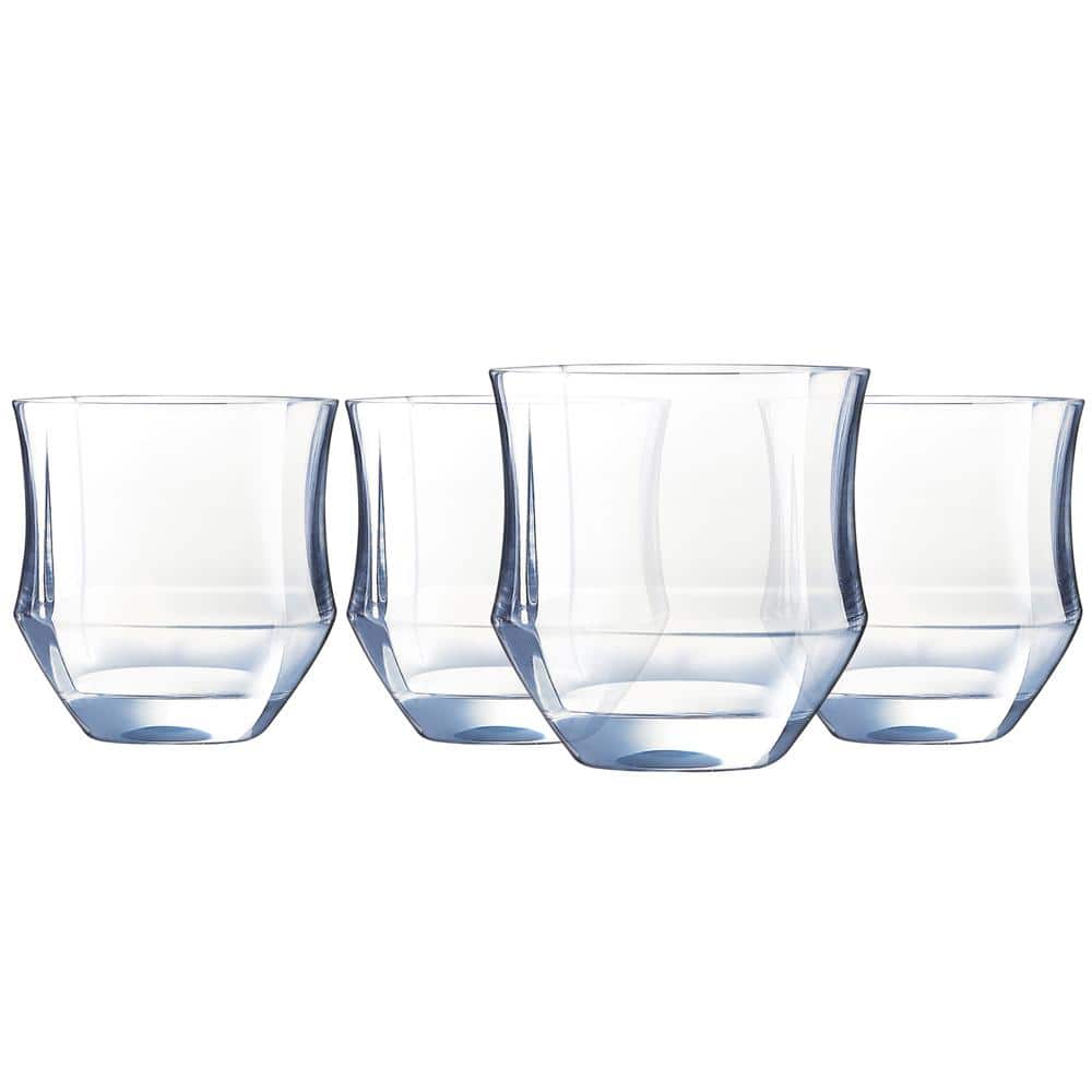 Luminarc Baroque 11.5 oz. OTR Glass (Set of 4)-N7359 - The Home Depot