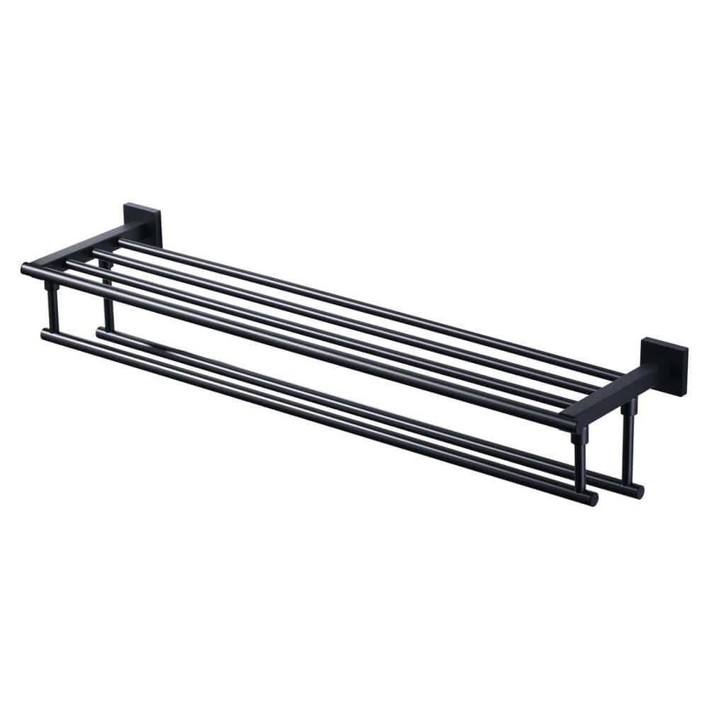 ARCORA 32 in. Stainless Steels Single Towel Holders Wall Mounted Towel ...