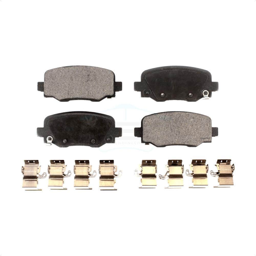 TEC Rear Ceramic Disc Brake Pads For Jeep Cherokee Chrysler 200 TEC ...