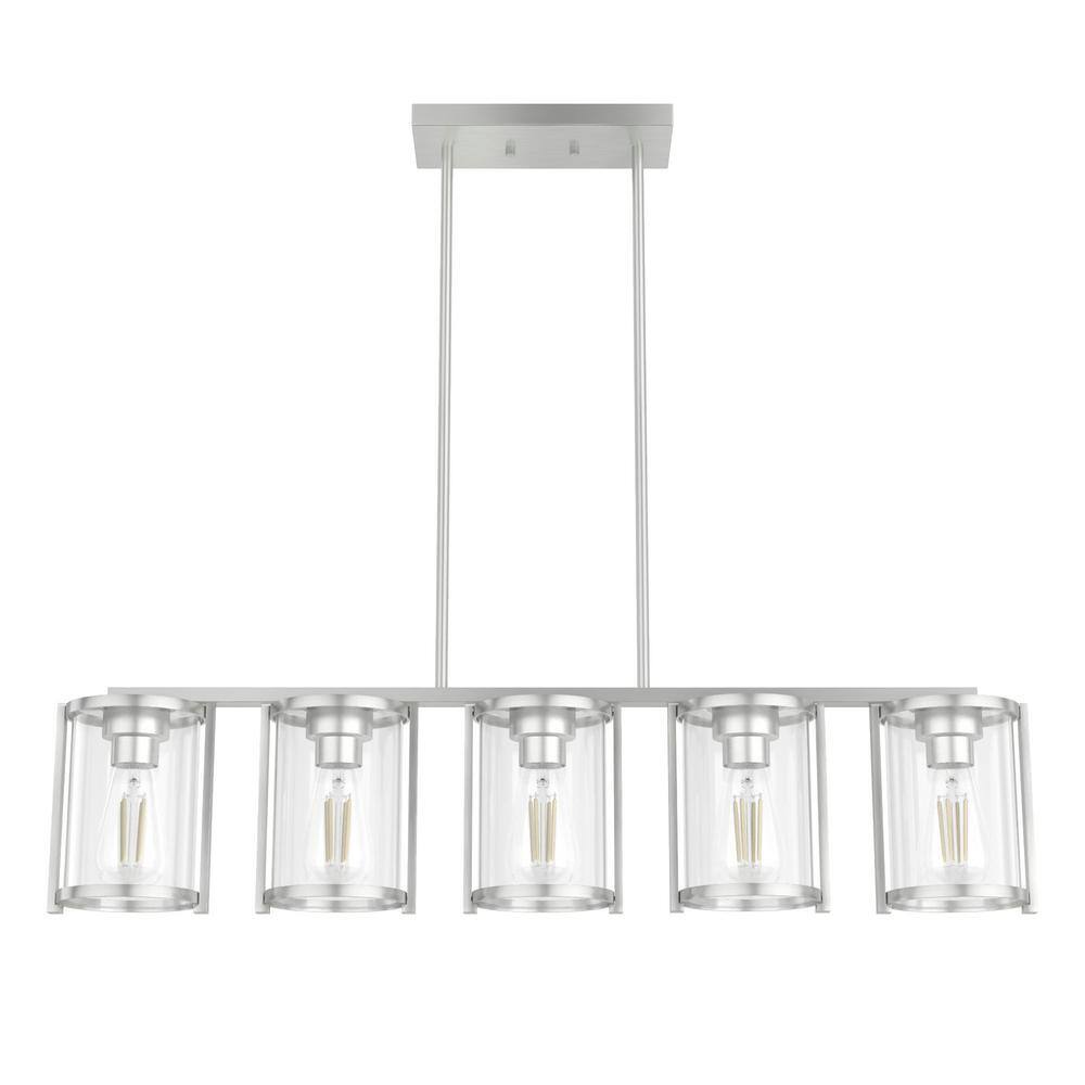 Have a question about Hunter Astwood 5-Light Brushed Nickel Linear ...