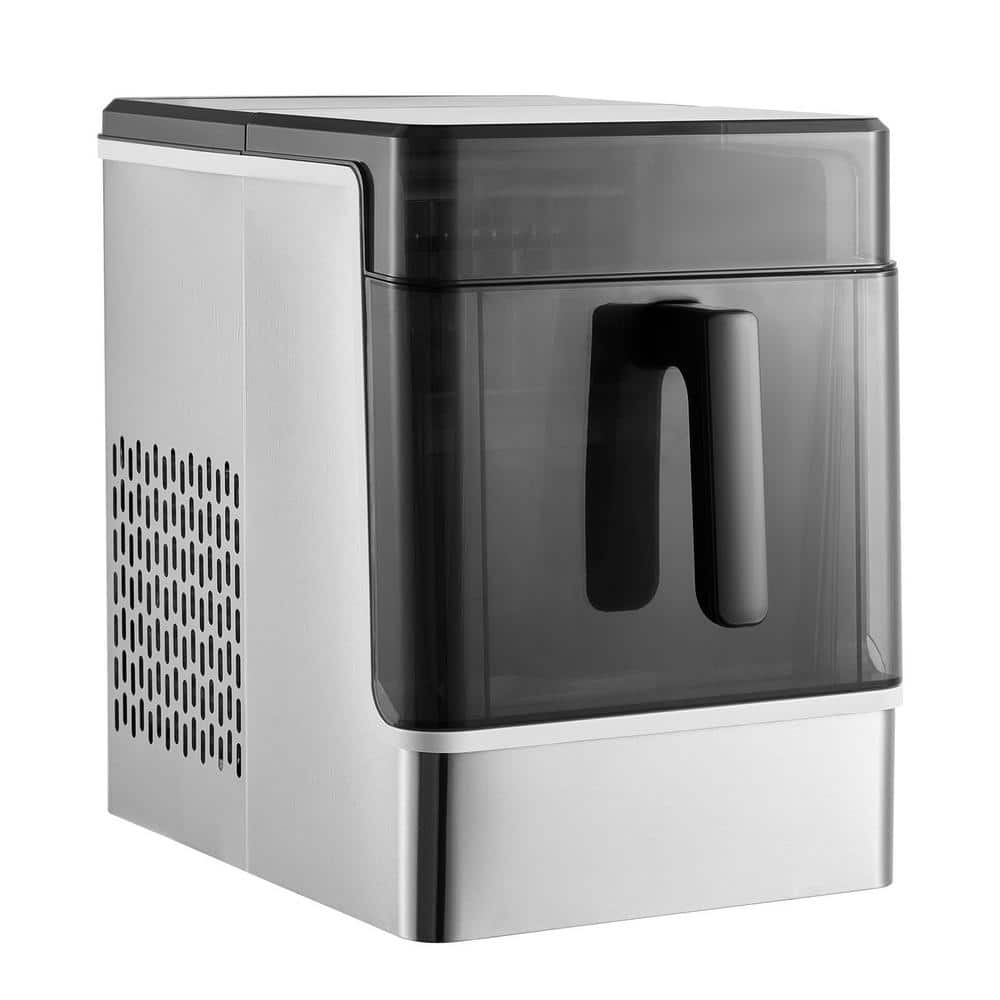 VEVOR Countertop Ice Maker 32-Cubes Ready in 15-Mins, 50 lbs. in 24-Hrs ...