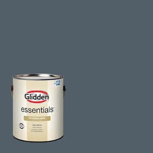 Glidden Premium 1 gal. PPG1040-7 Goblin Satin Interior Latex Paint ...