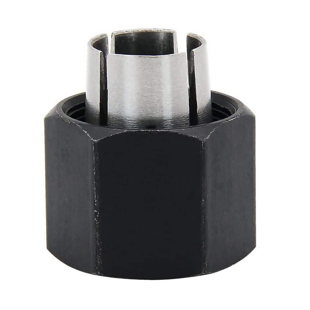 1/2 Inch Steel Router Collet with Self Releasing Design for Dewalt ...