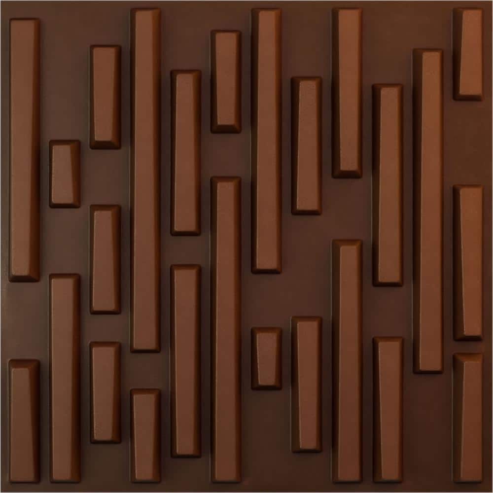 Ekena Millwork 19-5/8-in W x 19-5/8-in H Staggered Brick EnduraWall ...