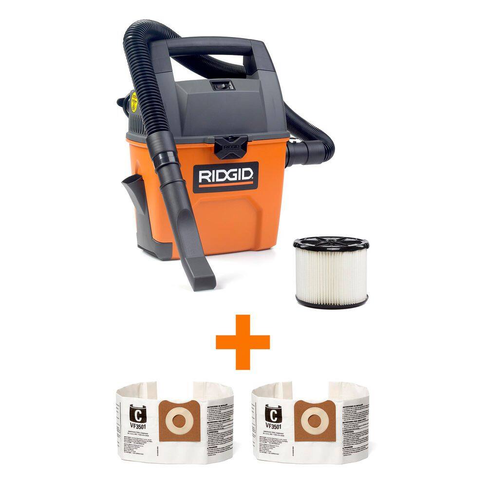 Have a question about RIDGID 3 Gal. 3.5 Peak HP Handheld Shop Vacuum ...
