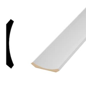 Woodgrain Millwork 47 13/22 in. x 4 5/8 in. x 96 in. Primed MDF Crown ...