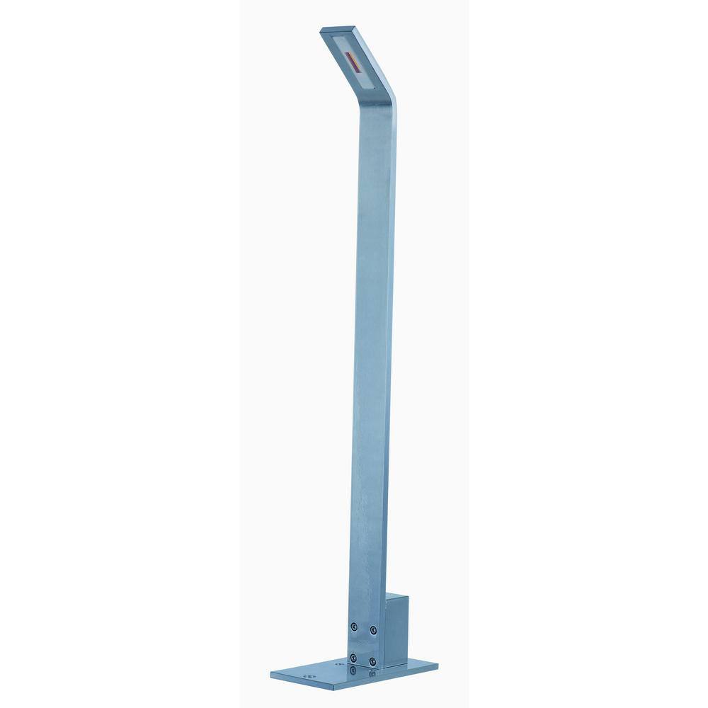ET2 Alumilux Low Voltage Satin Aluminum Outdoor Pathway with Integrated ...