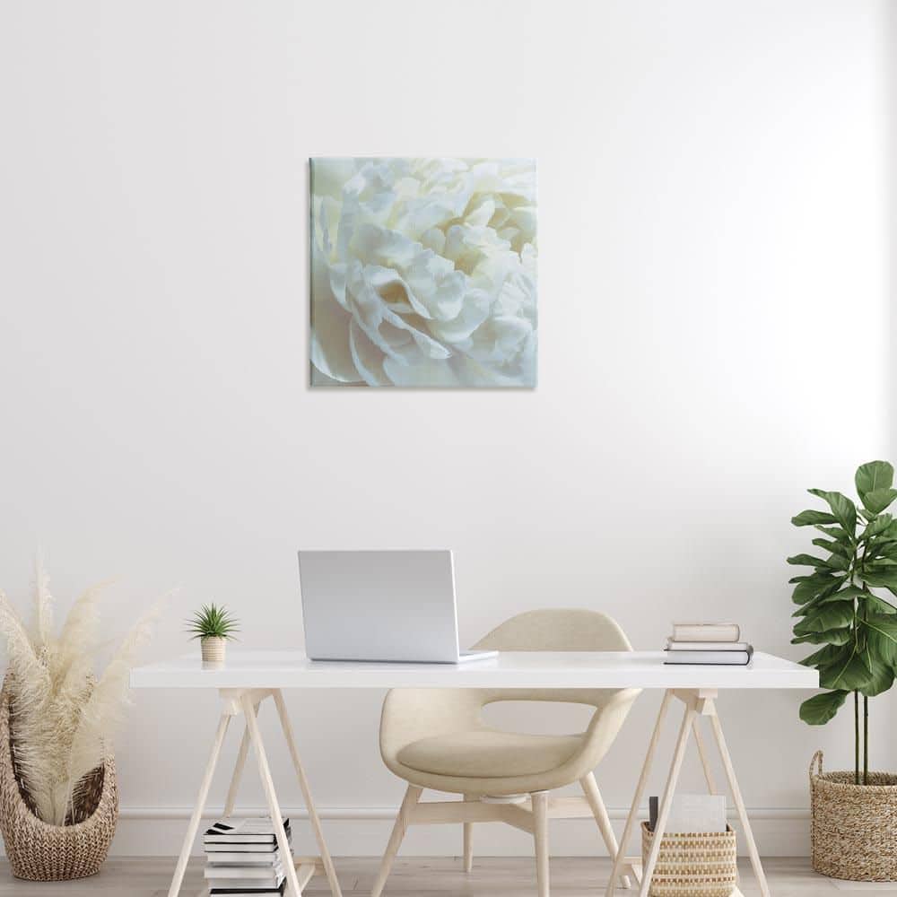 Stupell Industries Elegant White Petals by David Pollard Unframed ...