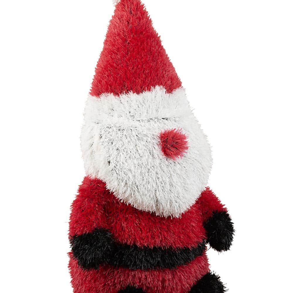 NATURAE DECOR 25 in. White Artificial Outdoor Holiday Yard Figurine ...