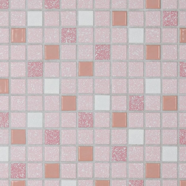 Hot Pink Floor Tile