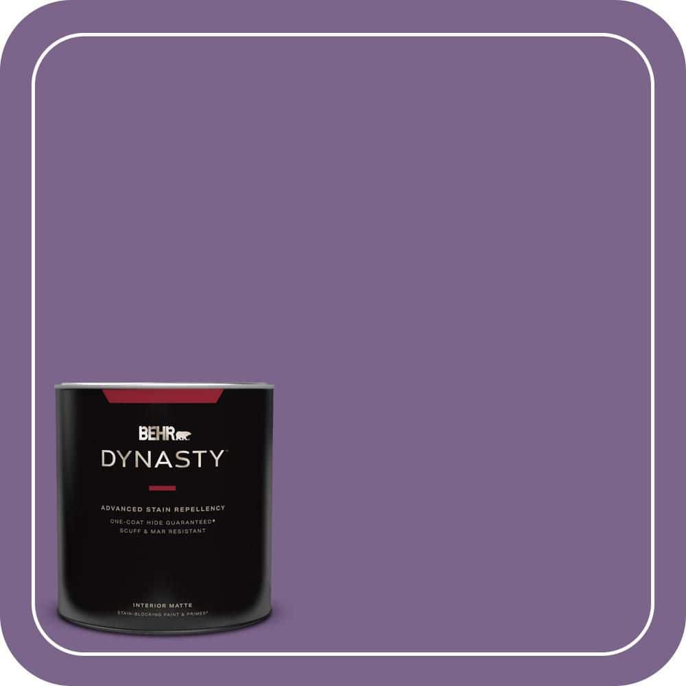 BEHR DYNASTY 1 qt. #M570-6 Notorious Matte Interior Stain-Blocking ...