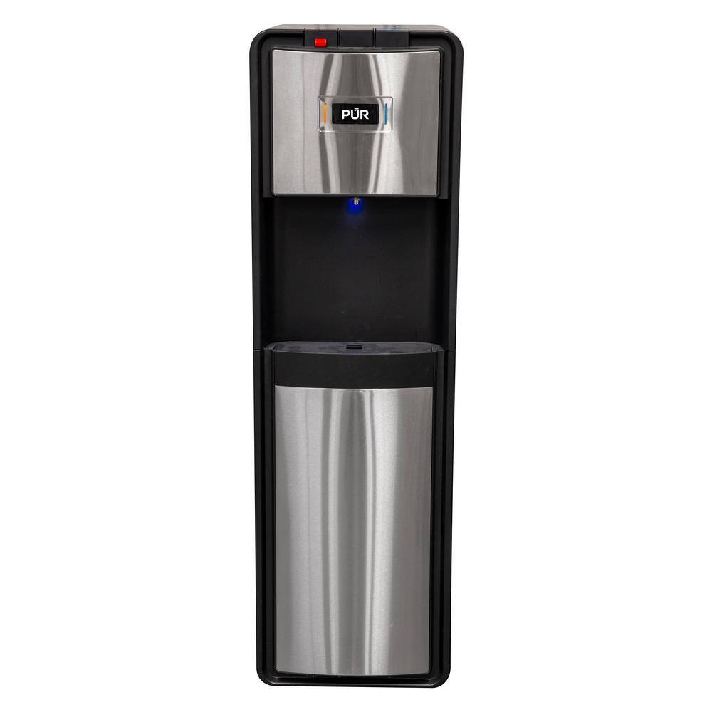 PUR Bottleless Point-of-Use Hot/Room/Cold Water Dispenser in Black and ...